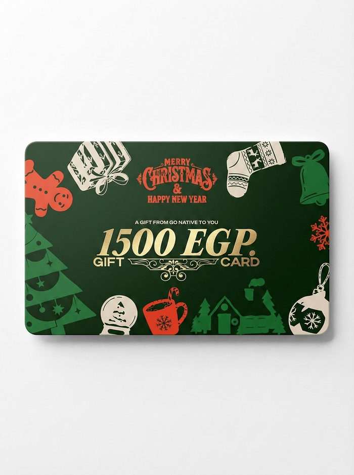 Go Native Christmas Gift Card 1500 EGP